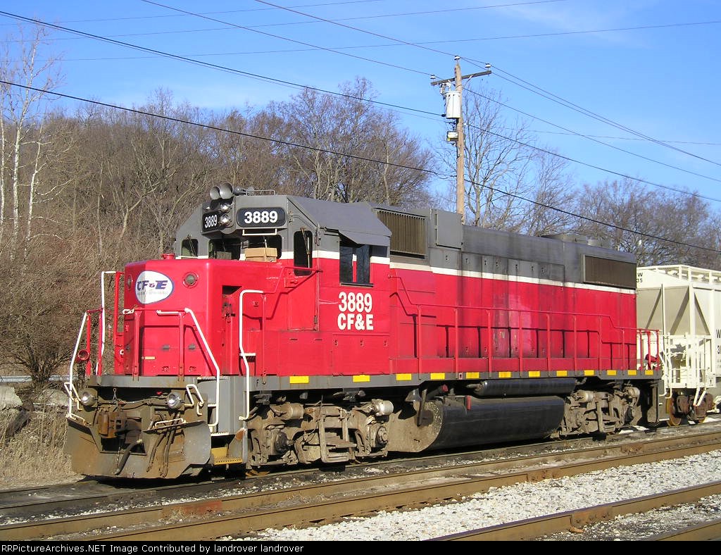 CF&E 3889 At Valley Jct